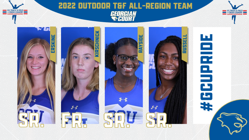 Georgian Court Foursome Recognized on 2022 USTFCCCA NCAA DII Outdoor ...