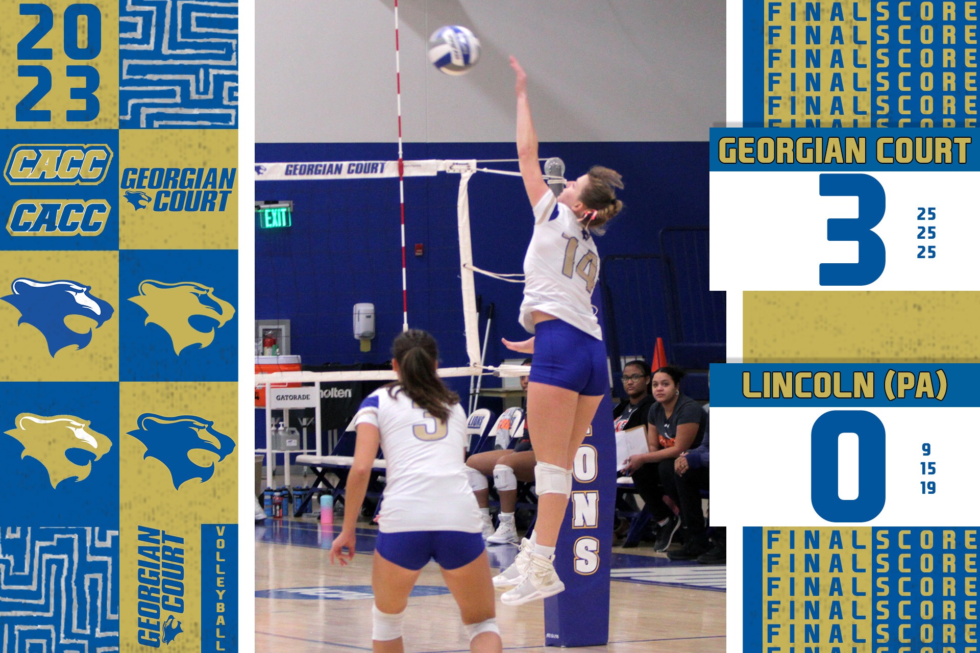 Lions Win Season-Best Fourth Straight With Sweep of Lincoln - GCU Athletics