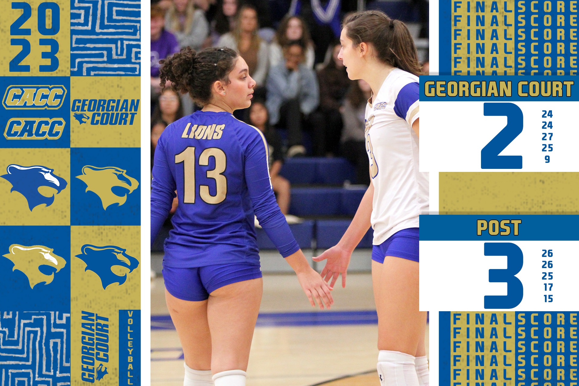 Three Lions Make All-CACC Volleyball Team - GCU Athletics