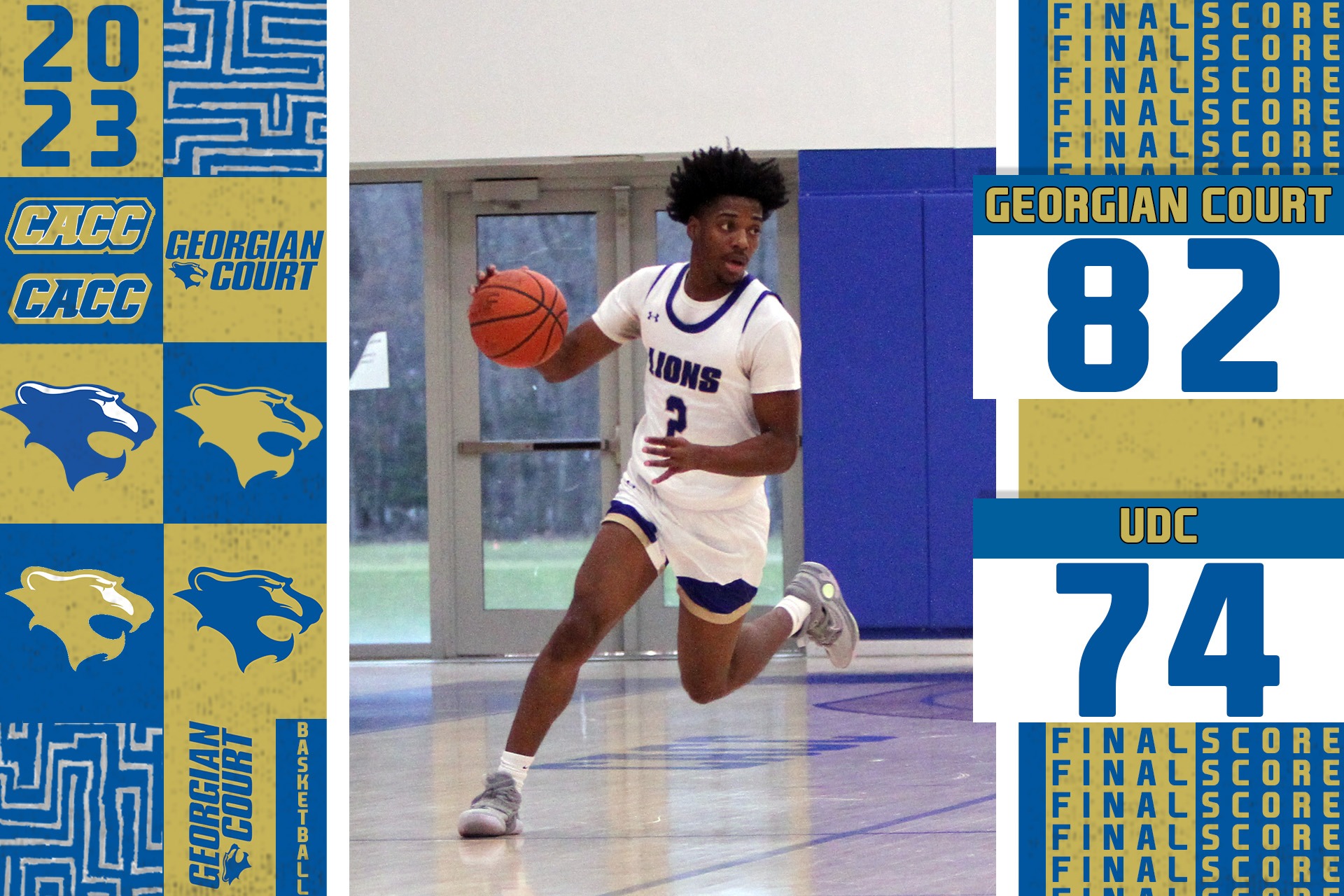 Edmonds' Career Day Leads Lions to Win Over UDC - GCU Athletics