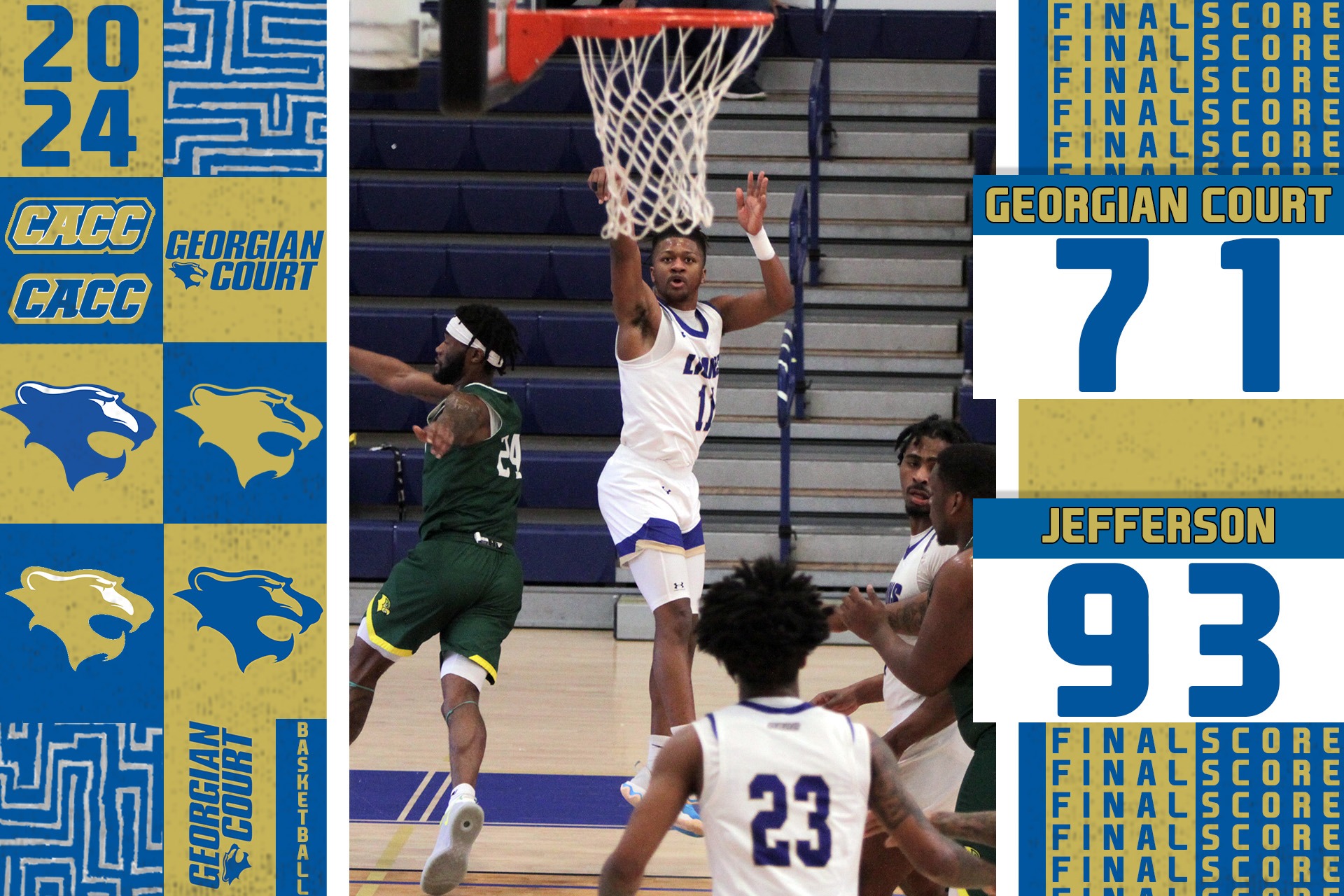 Wright Jr.'s Career-High Not Enough vs. Jefferson - GCU Athletics