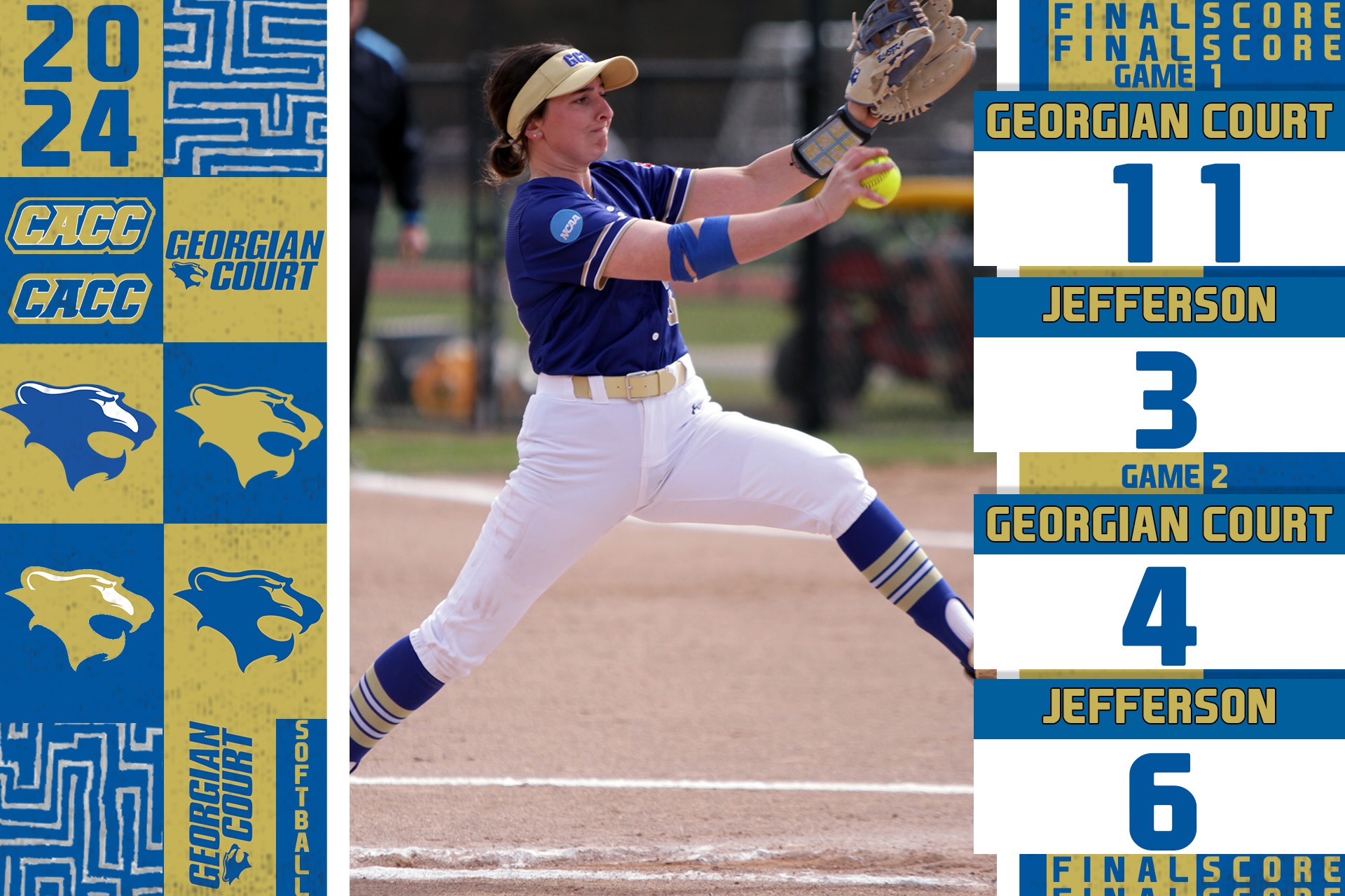 Softball's Split Gets Them Berth in CACC Tournament - GCU Athletics