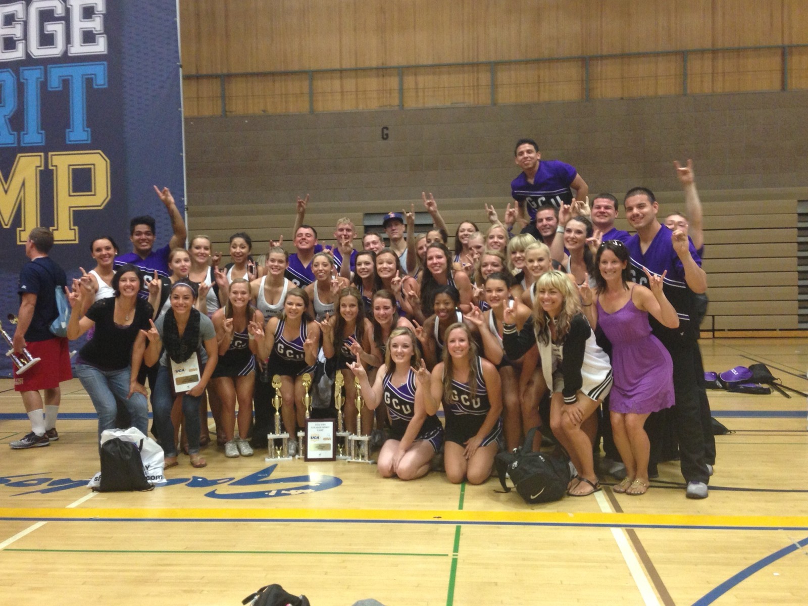 Cheer, Dance, and Thunder Win Big at Collegiate Camp - Grand Canyon ...