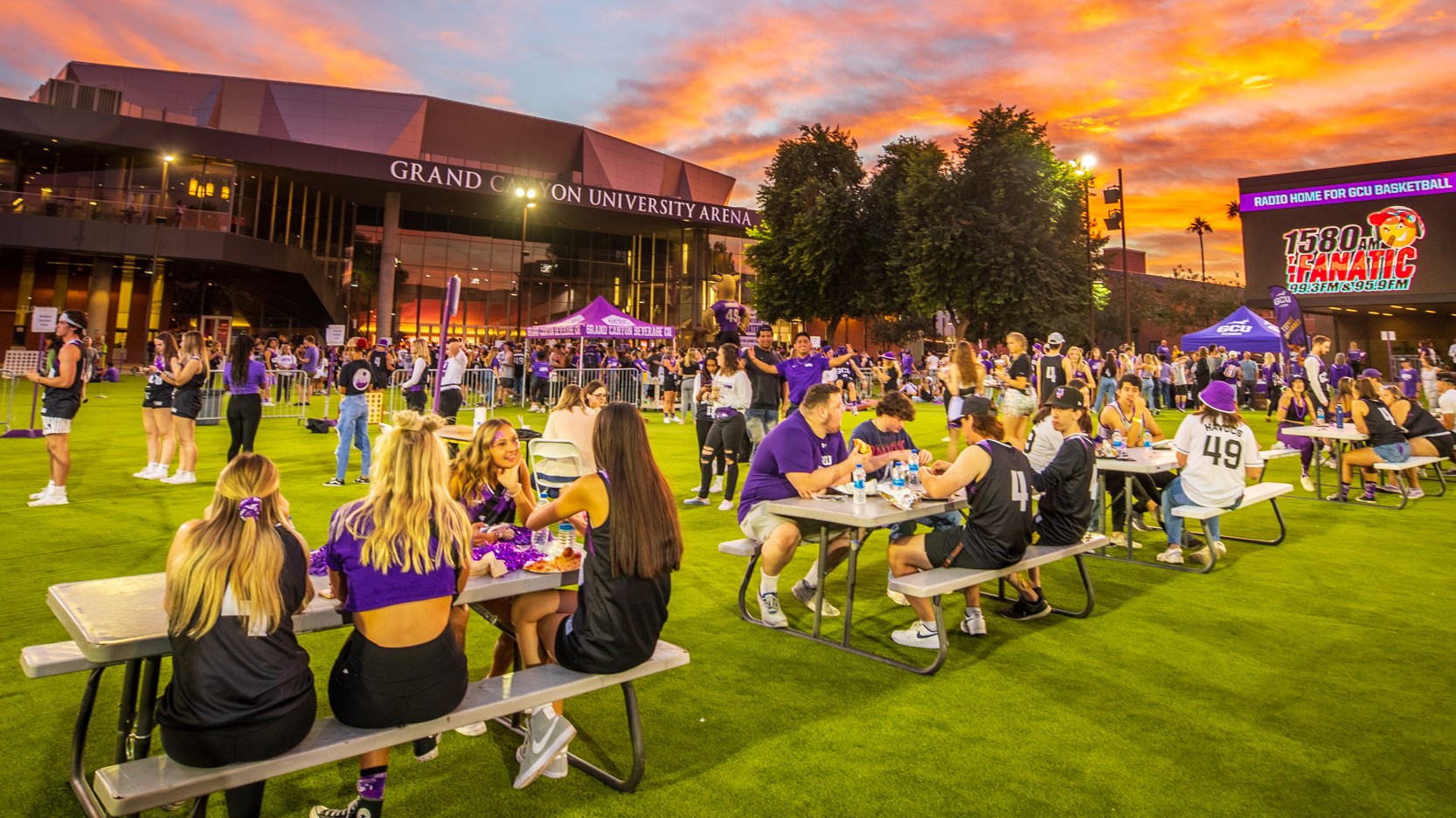 Basketball game-night scene enhances - Grand Canyon University Athletics