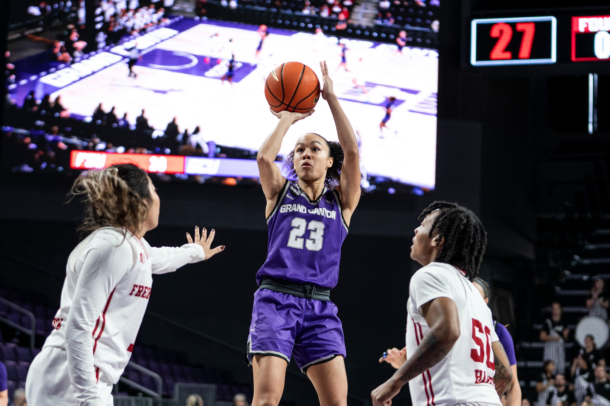 GCU bounces back with 19-point win over Fresno State - Grand Canyon ...