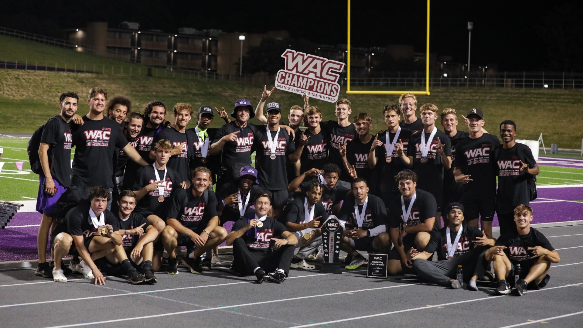 WAC Outdoor 3-peat complete for Lopes - Grand Canyon University Athletics