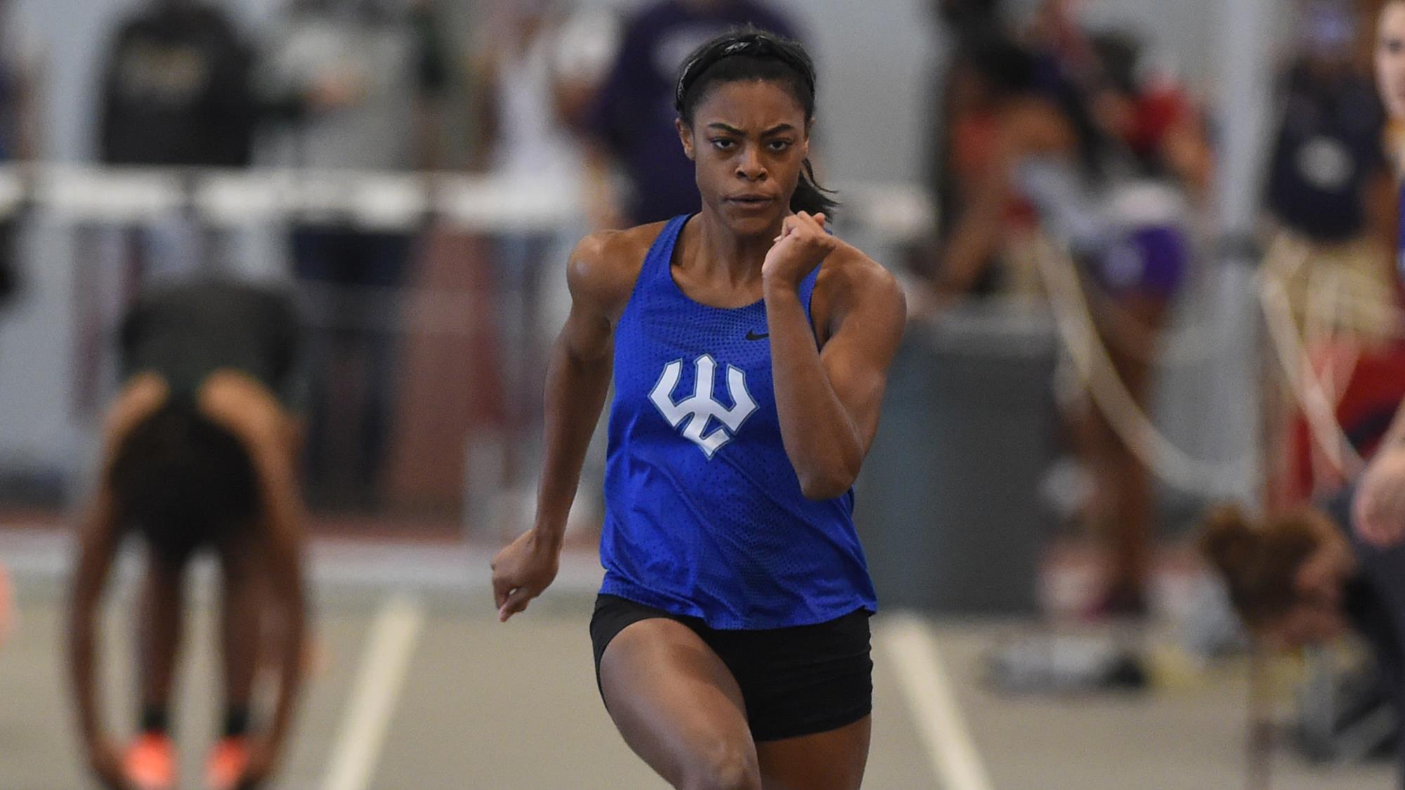 Gamble Ties School Record in 60m at JDL DMR Invite - Washington and Lee ...