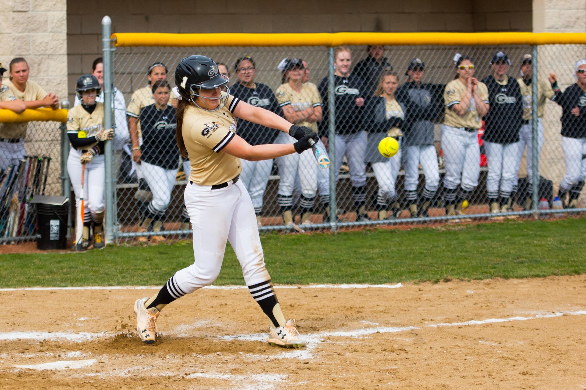 Offense Powers Softball to Sweep of Bethany - Geneva College Athletics