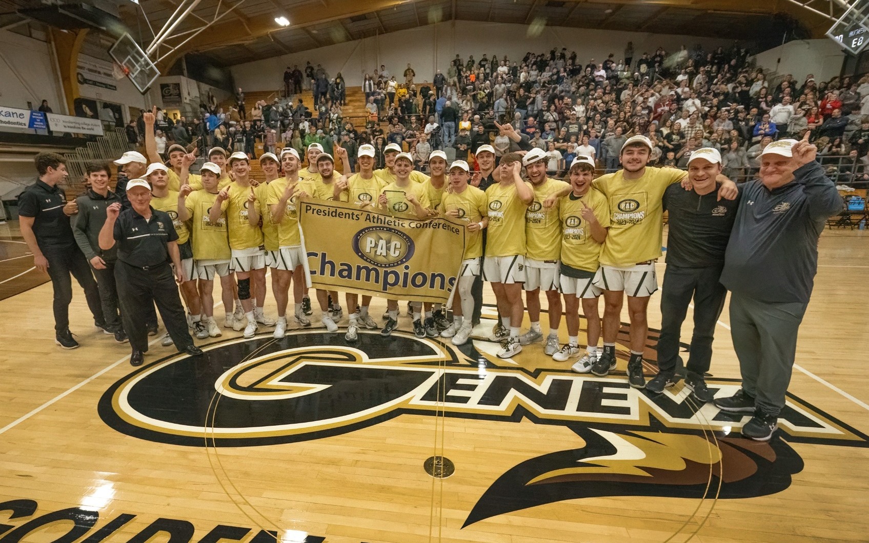 Men’s Basketball Defeats Saint Vincent to Win PAC Championship - Geneva ...