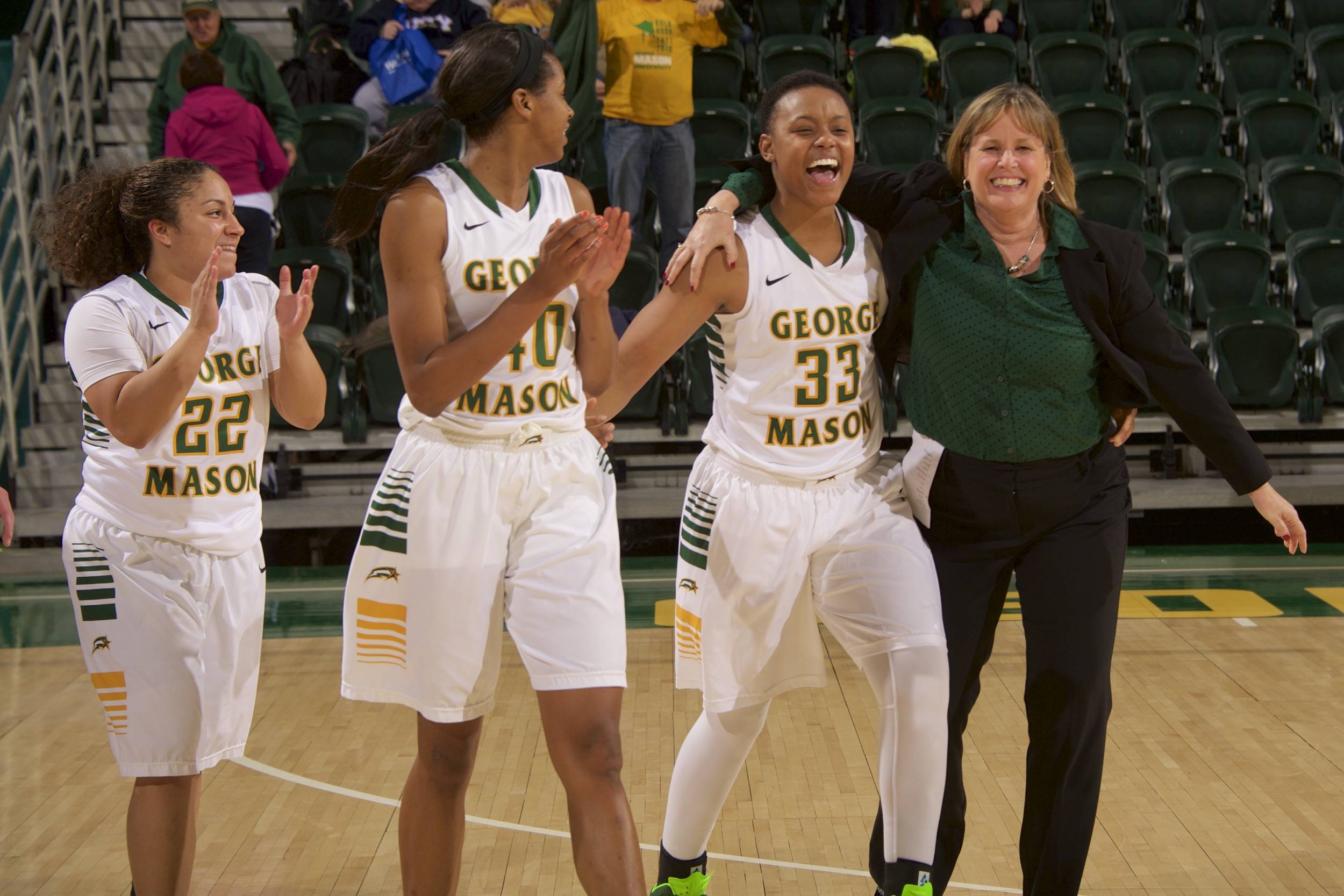 Women's Basketball Opens the Season with Historic Win - George Mason University Athletics