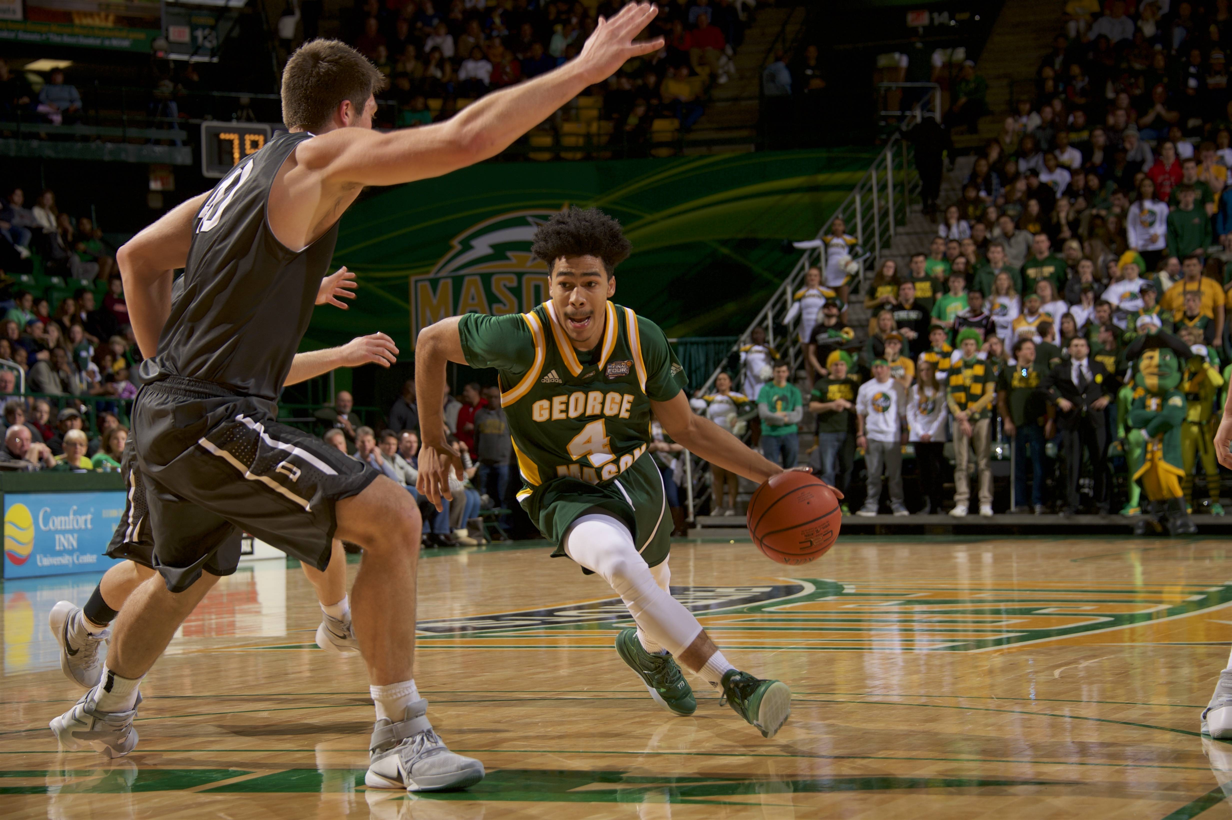 UMass Escapes with Win Over Men's Basketball - George Mason University ...