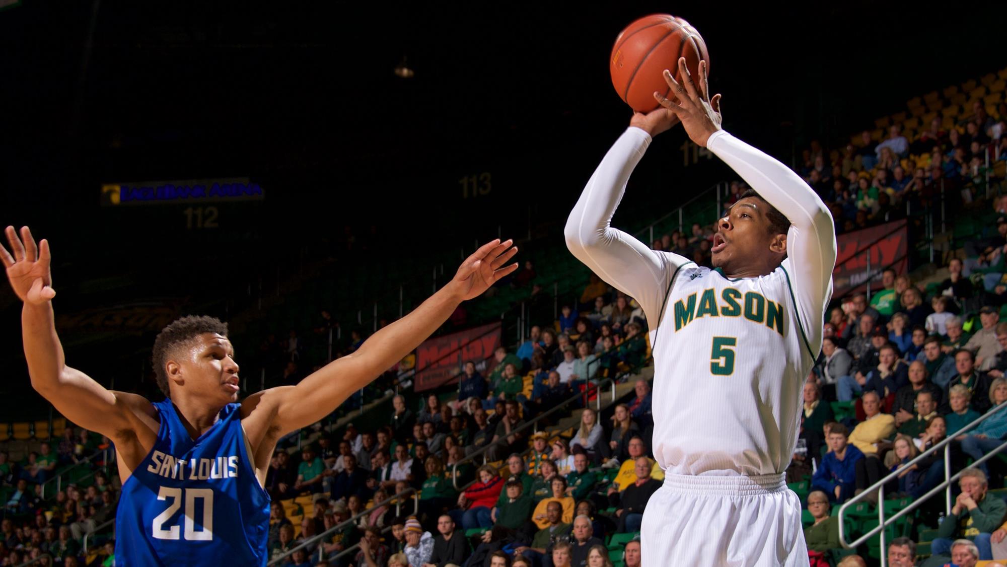 Mason drops 63-56 contest to Saint Louis - George Mason University ...