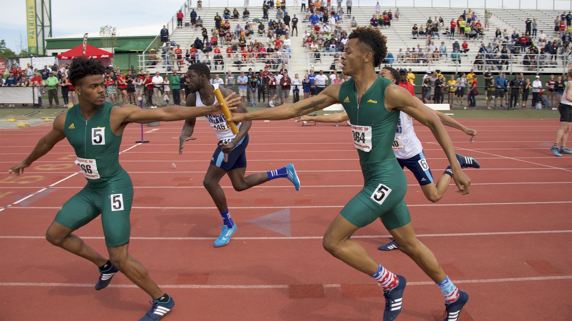 Sprinters Shine at SPIRE Institute - George Mason University Athletics