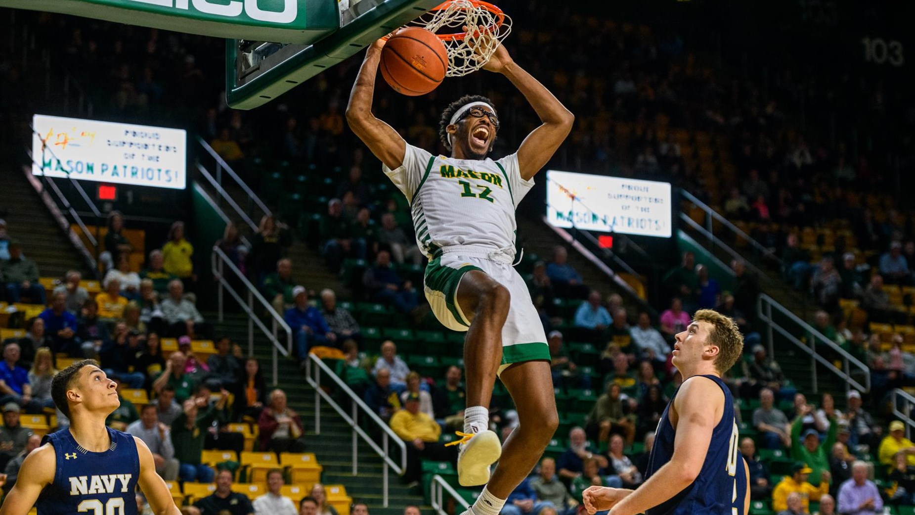 Mason Outlasts Navy 68-55 In Season-Opening Triumph - George Mason ...