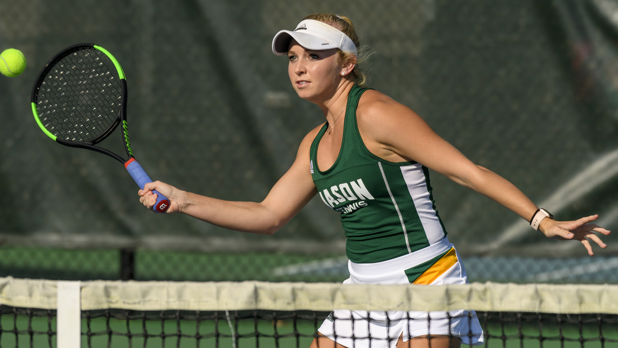 Harrod Leads Women’s Tennis in Setback to Duquesne - George Mason ...