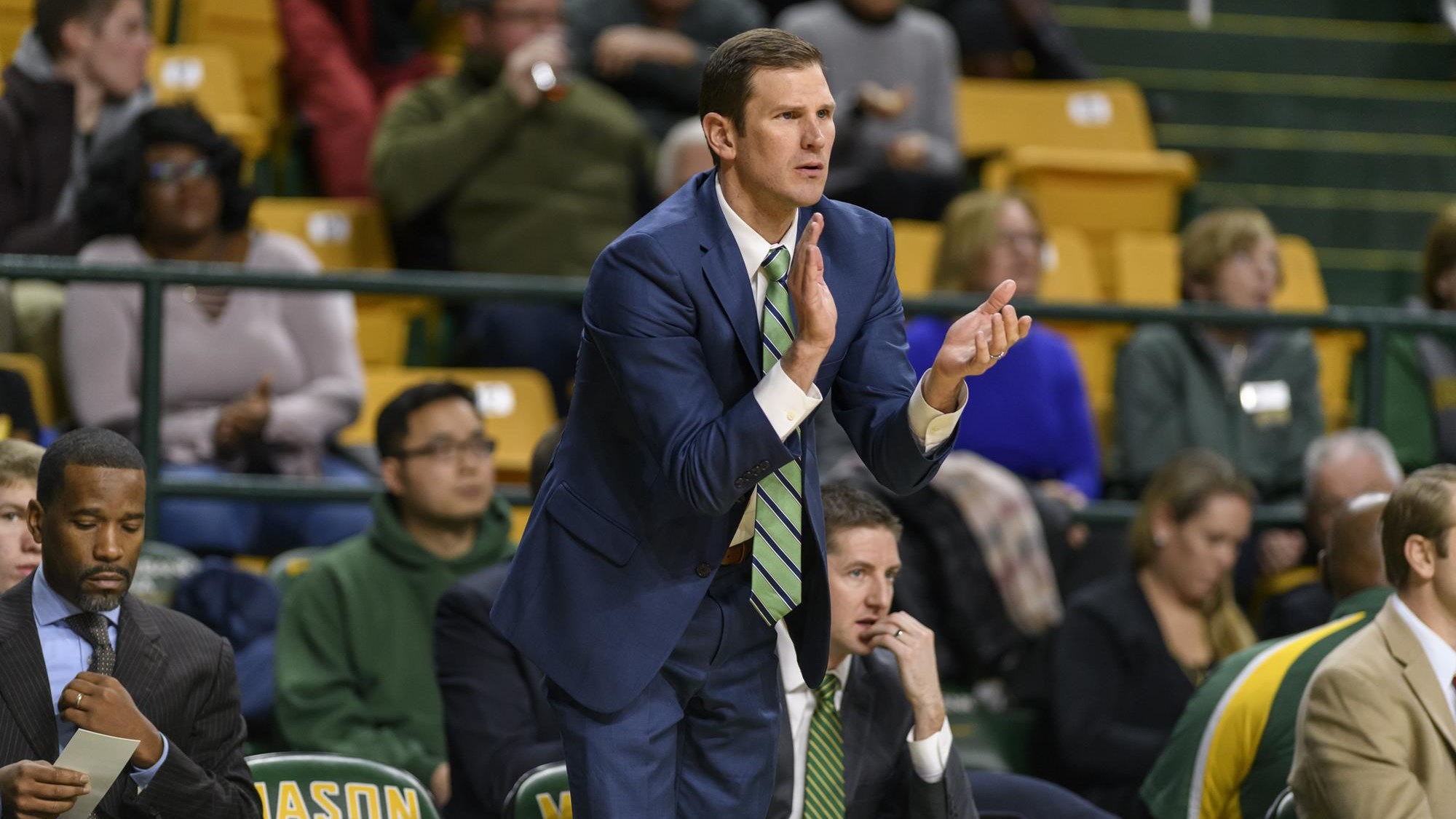 Mason Assistant Aaron Kelly Named Head Coach at Catholic University ...