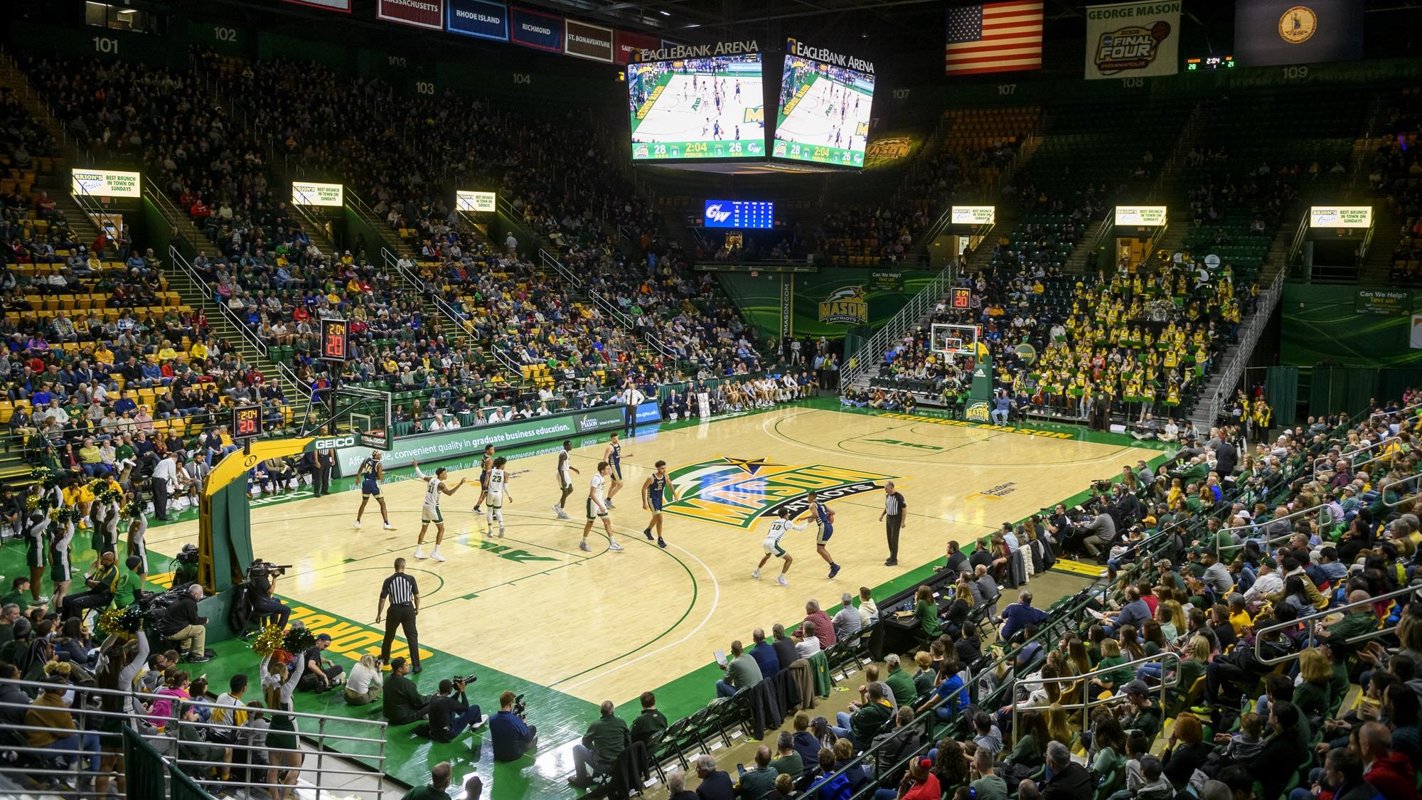 George Mason Receives Approval for Limited Number of Fans at Basketball ...
