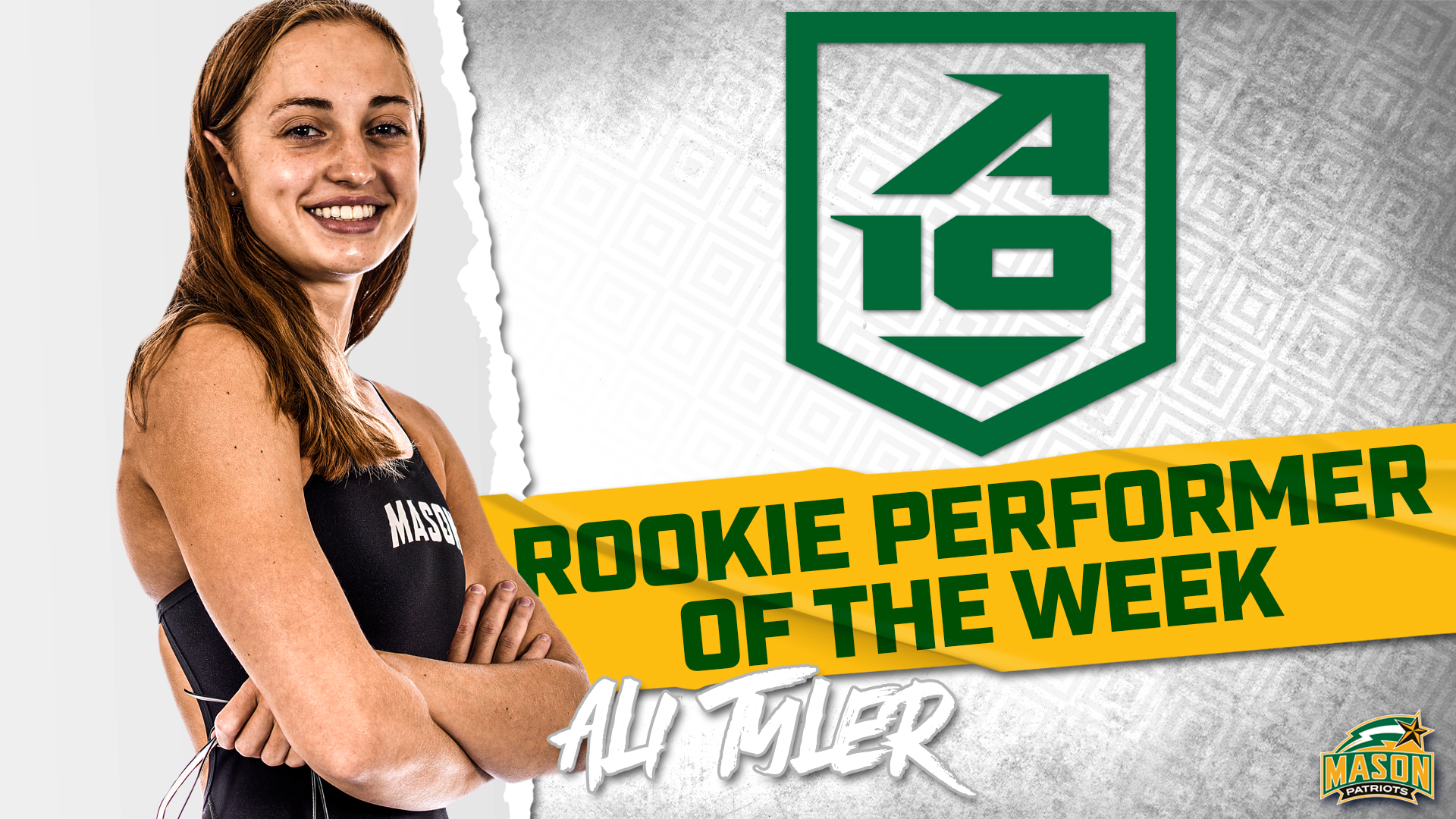 Ali Tyler Named A-10 Women's Rookie Performer of the Week - George ...