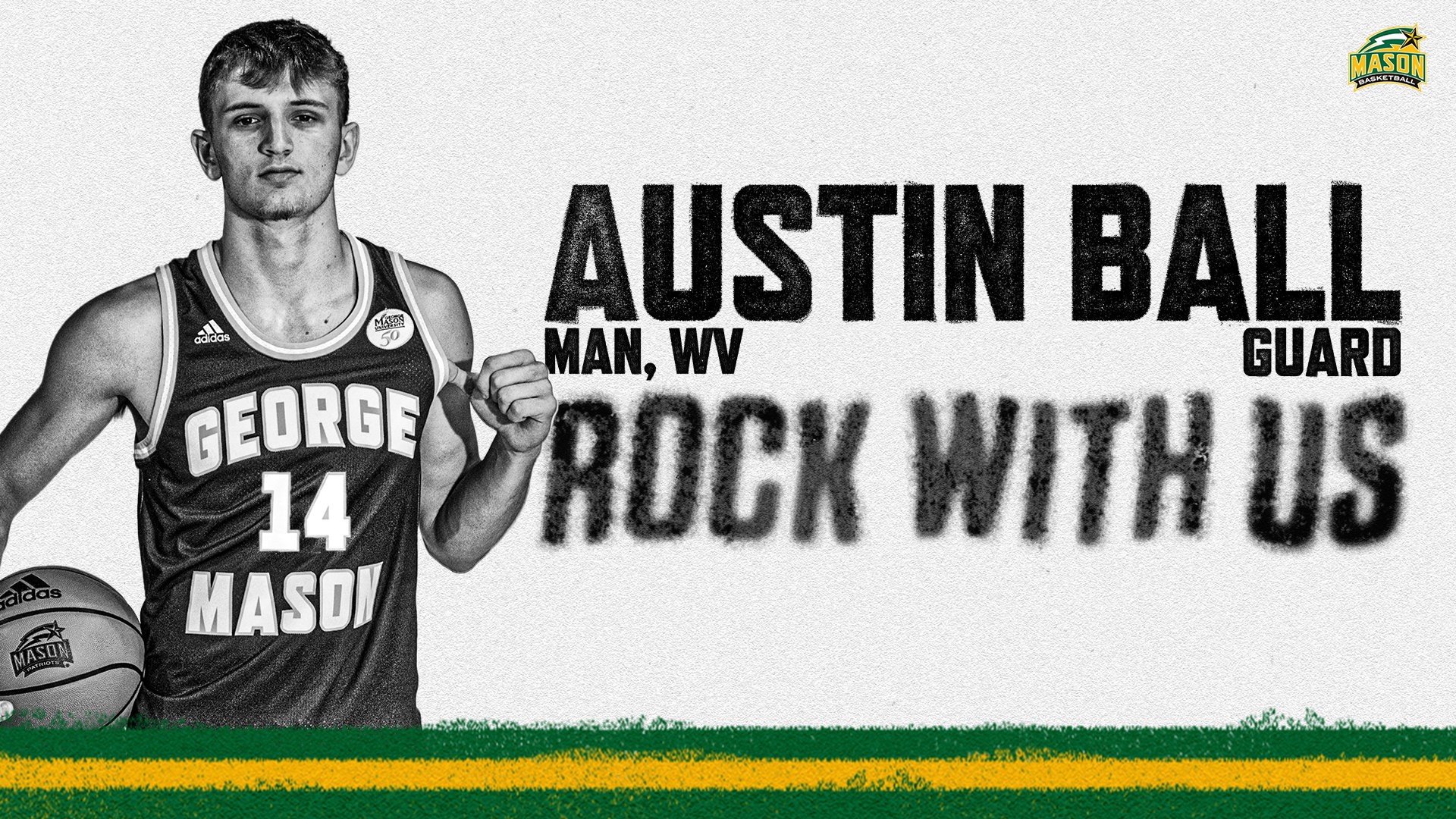 Patriots Ink Wing Austin Ball - George Mason University Athletics