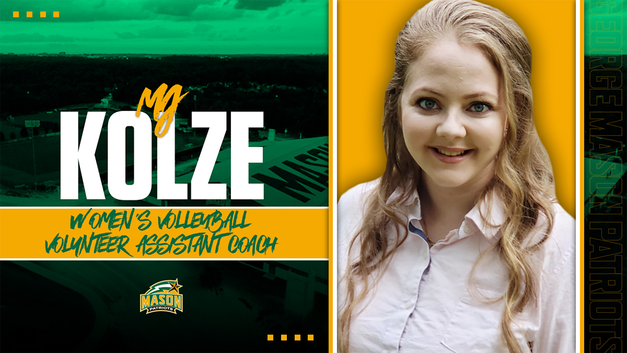 MJ Kolze Joins Women's Volleyball Staff as Volunteer Assistant Coach ...