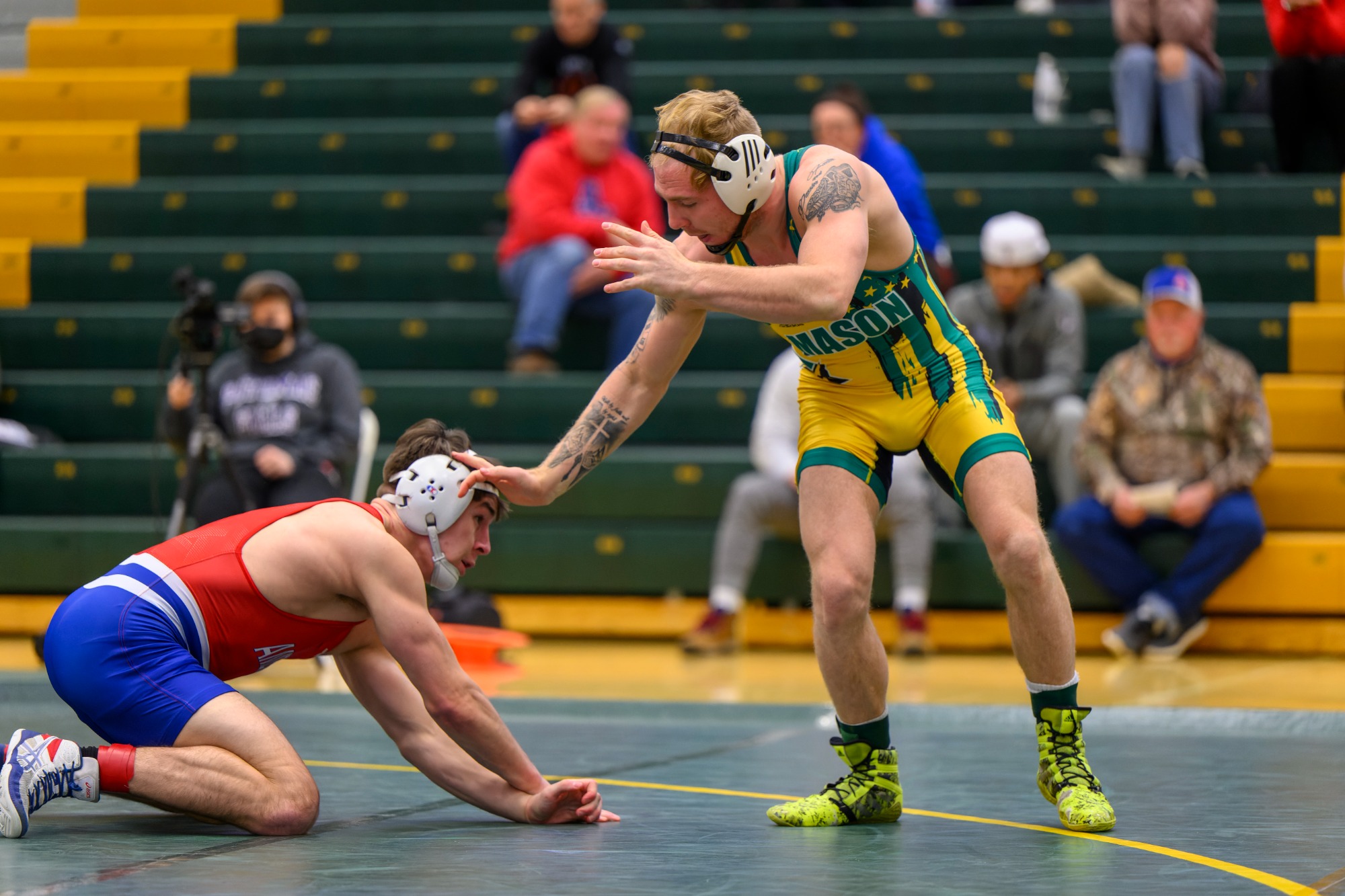 Nathan Higley - Wrestling - George Mason University Athletics