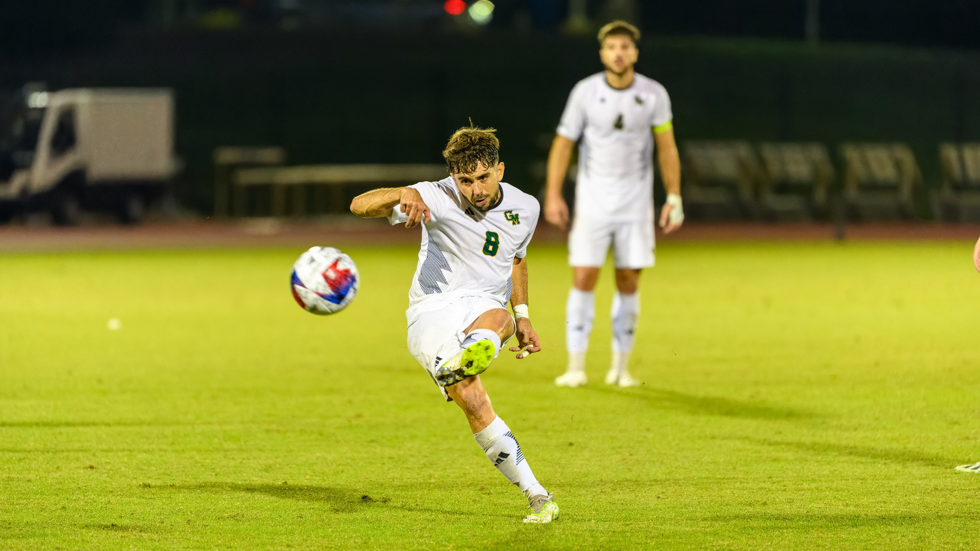 Maestre and Prioli Tally Twice, Five Patriots Score as Patriots Rumble Past Radford - George ...