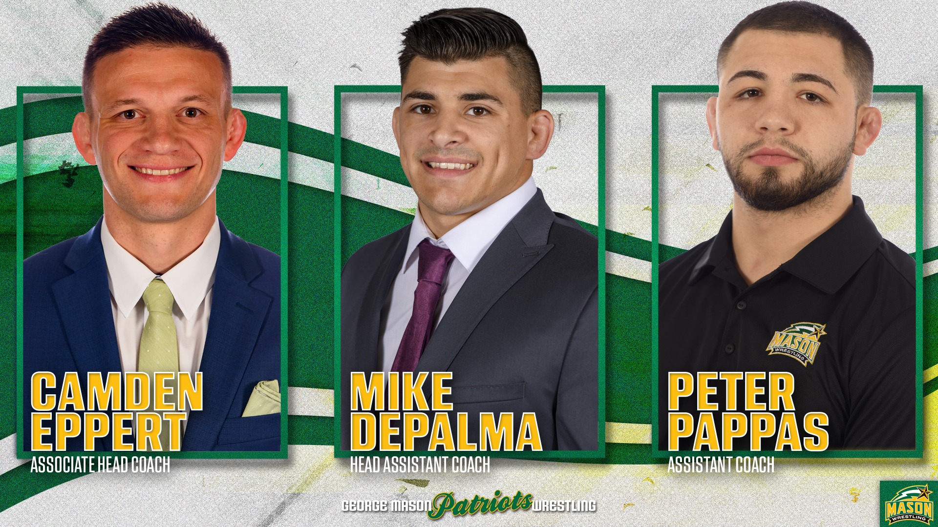 Wrestling Coaches Earn Promotions - George Mason University Athletics