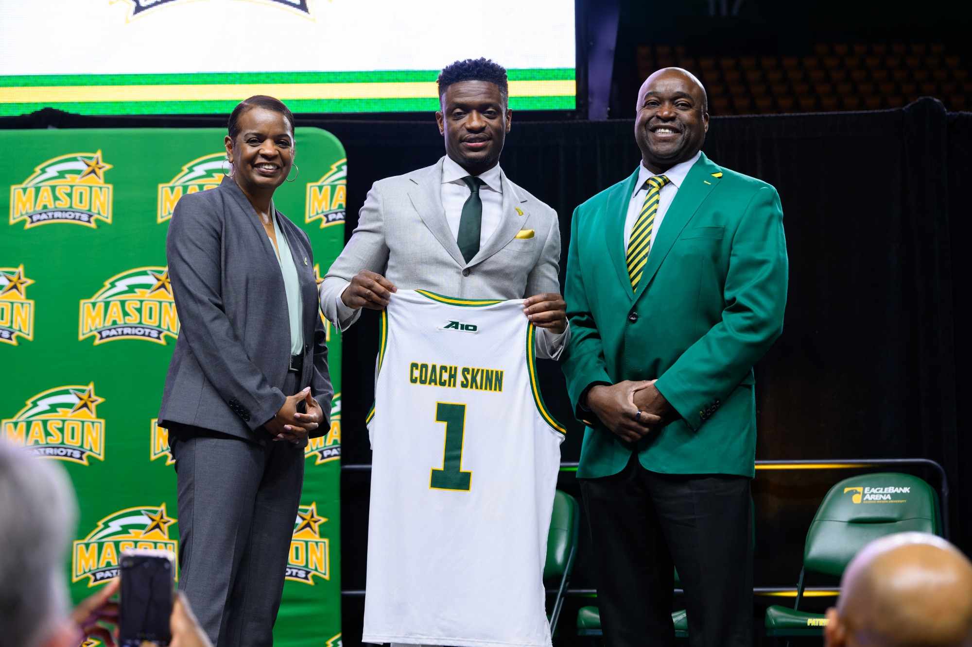 George Mason Welcomes Tony Skinn Home to Fairfax - George Mason University Athletics