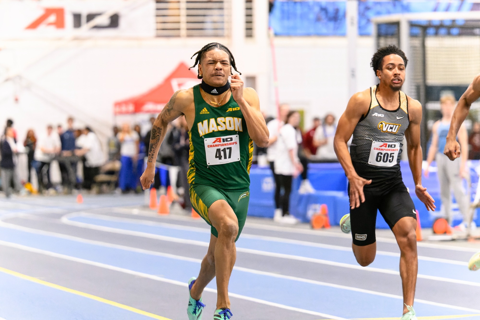 10 Patriots Named to A-10 All-Rookie Team - George Mason University Athletics