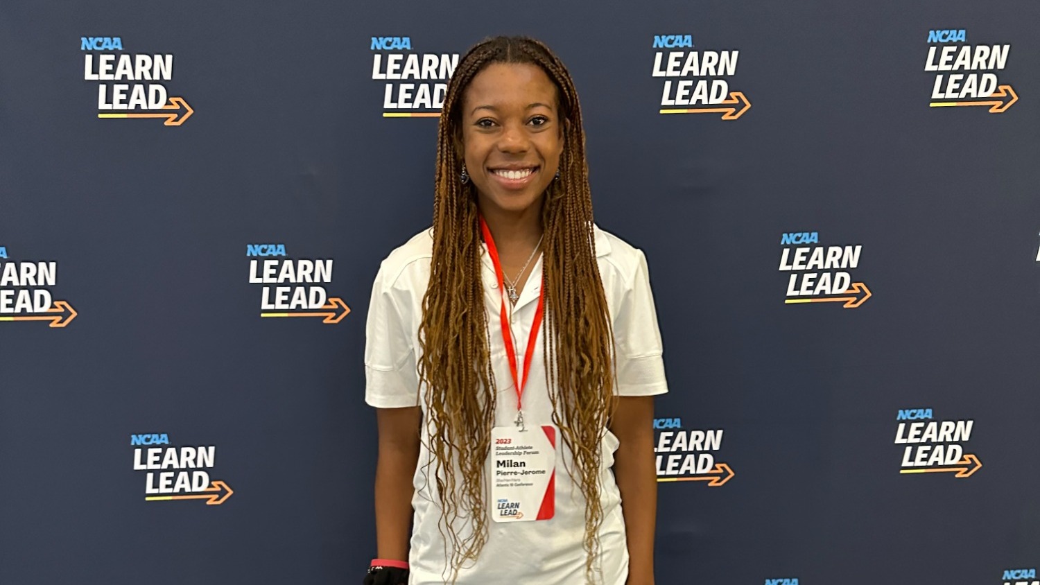 Mason's Milan Pierre-Jerome Attends NCAA Leadership Forum - George ...