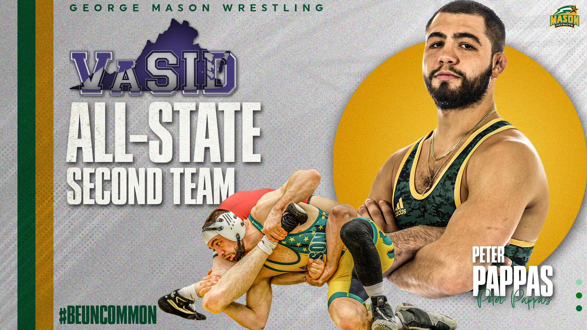 Peter Pappas Earns VaSID All-State Accolades - George Mason University Athletics
