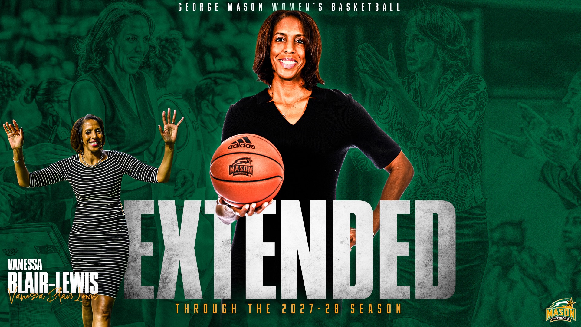 George Mason, Women’s Basketball Head Coach Vanessa Blair-Lewis Agree ...