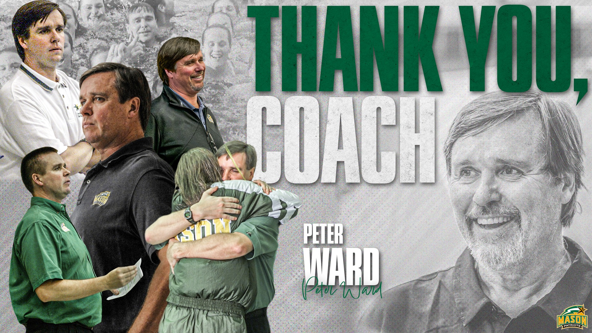 Mason’s First Swimming and Diving Head Coach Peter Ward Announces ...