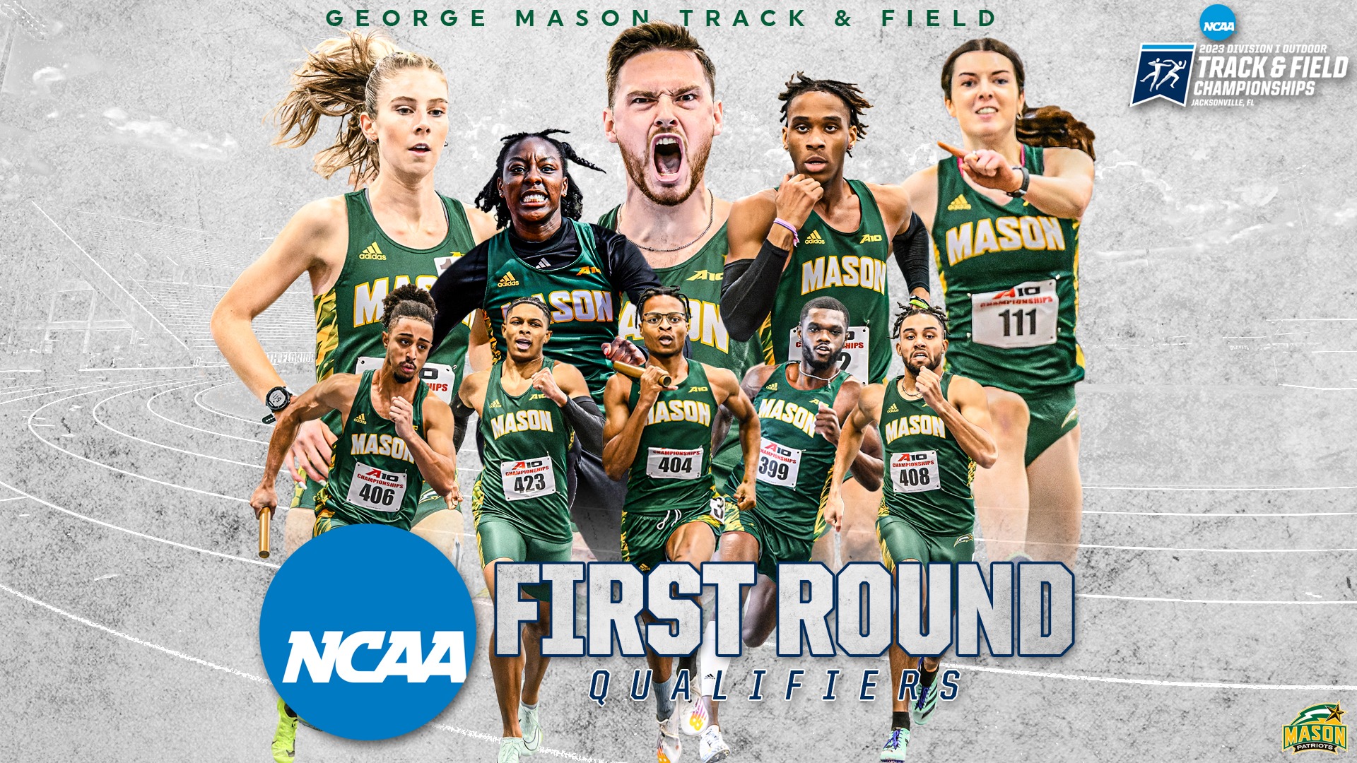 11 Patriots Qualify for NCAA East Regional - George Mason University ...