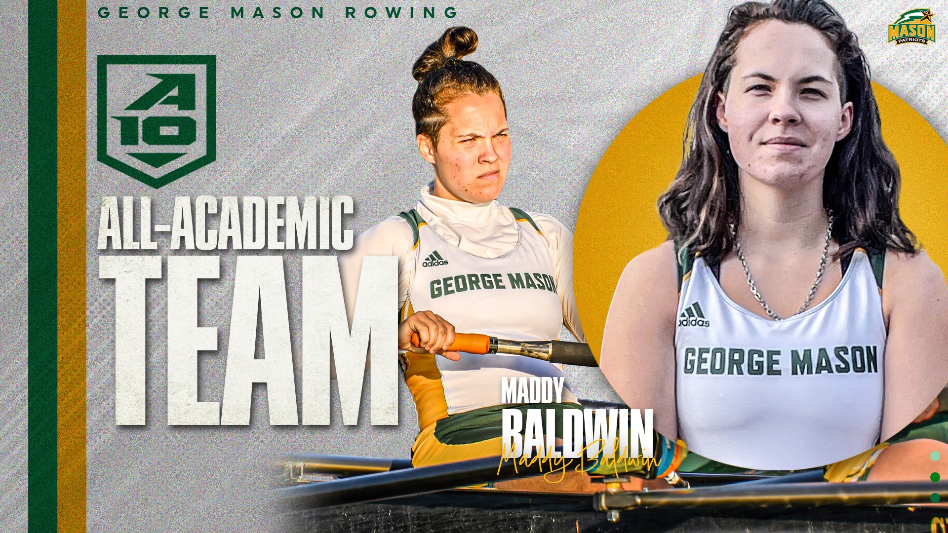 Maddy Baldwin Named to A-10 All-Academic Team - George Mason University ...