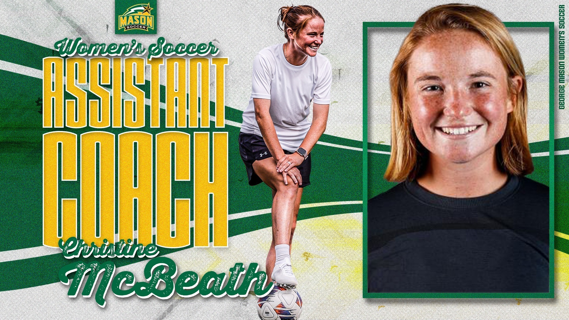 Mason Names Christine McBeath Women's Soccer Assistant Coach - George ...