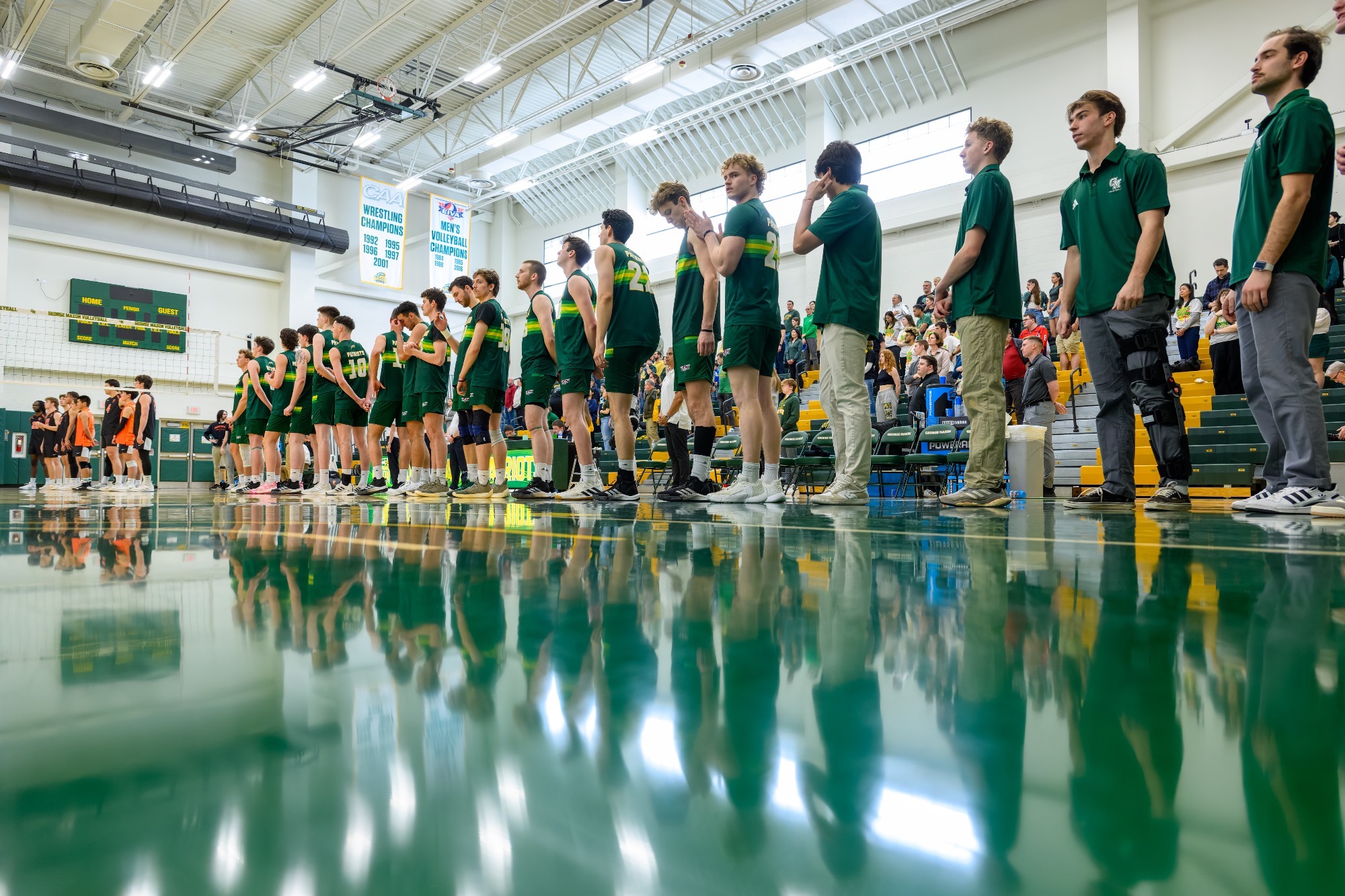 No.8 Penn State Defeats No.16 George Mason In Five Set Battle - George Mason University Athletics