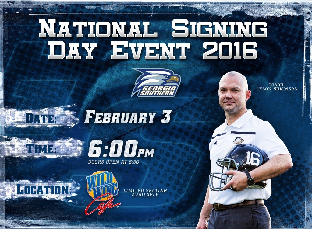Football Signing Day Event Set for Feb. 3 - Georgia Southern University ...