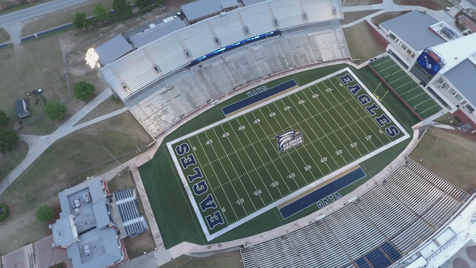 Paulson Stadium Turfing Complete - Georgia Southern University Athletics