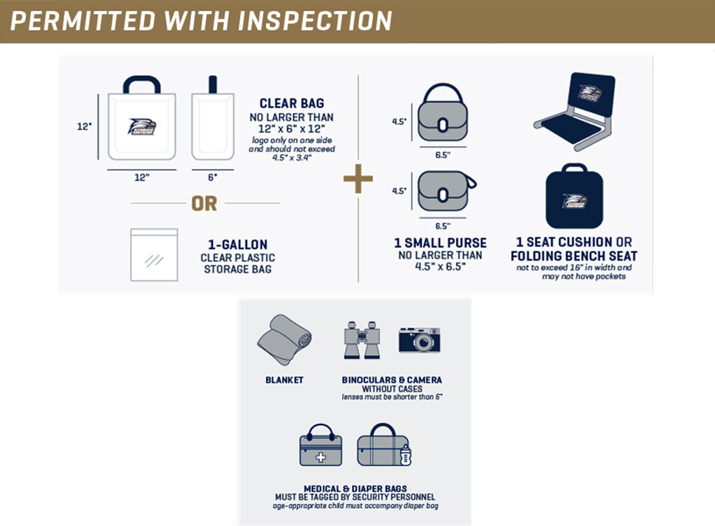 More Details Released on Clear Bag Policy - Georgia Southern University ...