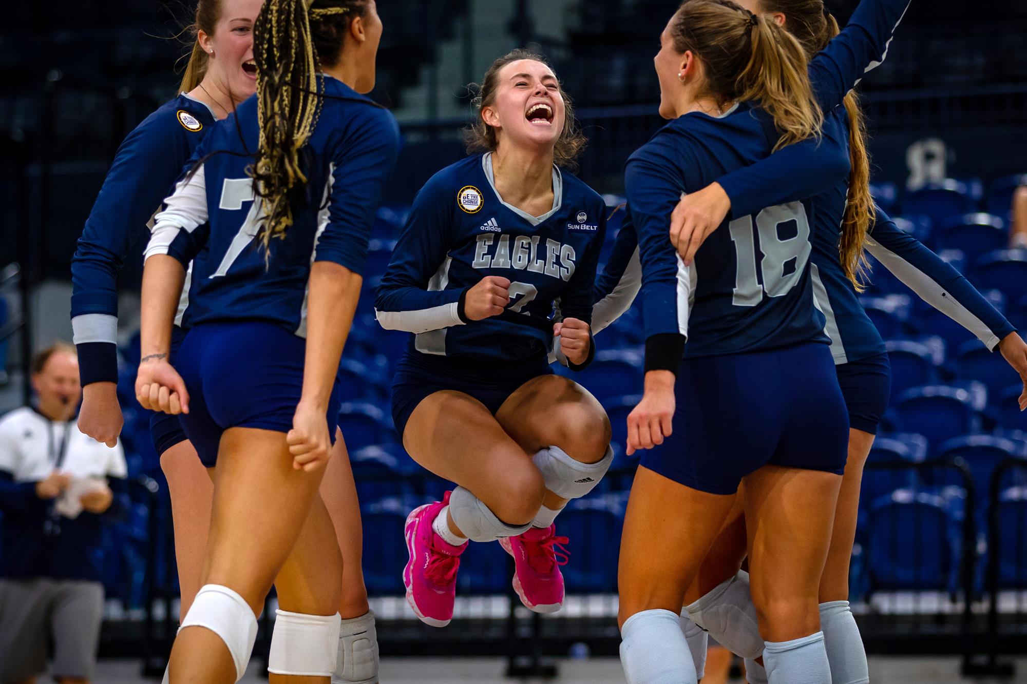 Volleyball Feature: Bench energy playing a big role in Eagles’ success ...