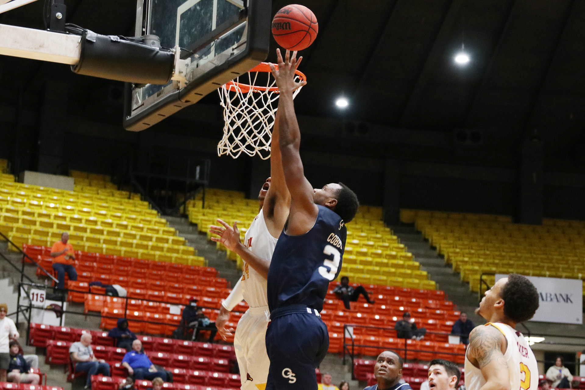 Men’s Basketball Grinds Out 50-45 Win in at ULM - Georgia Southern ...