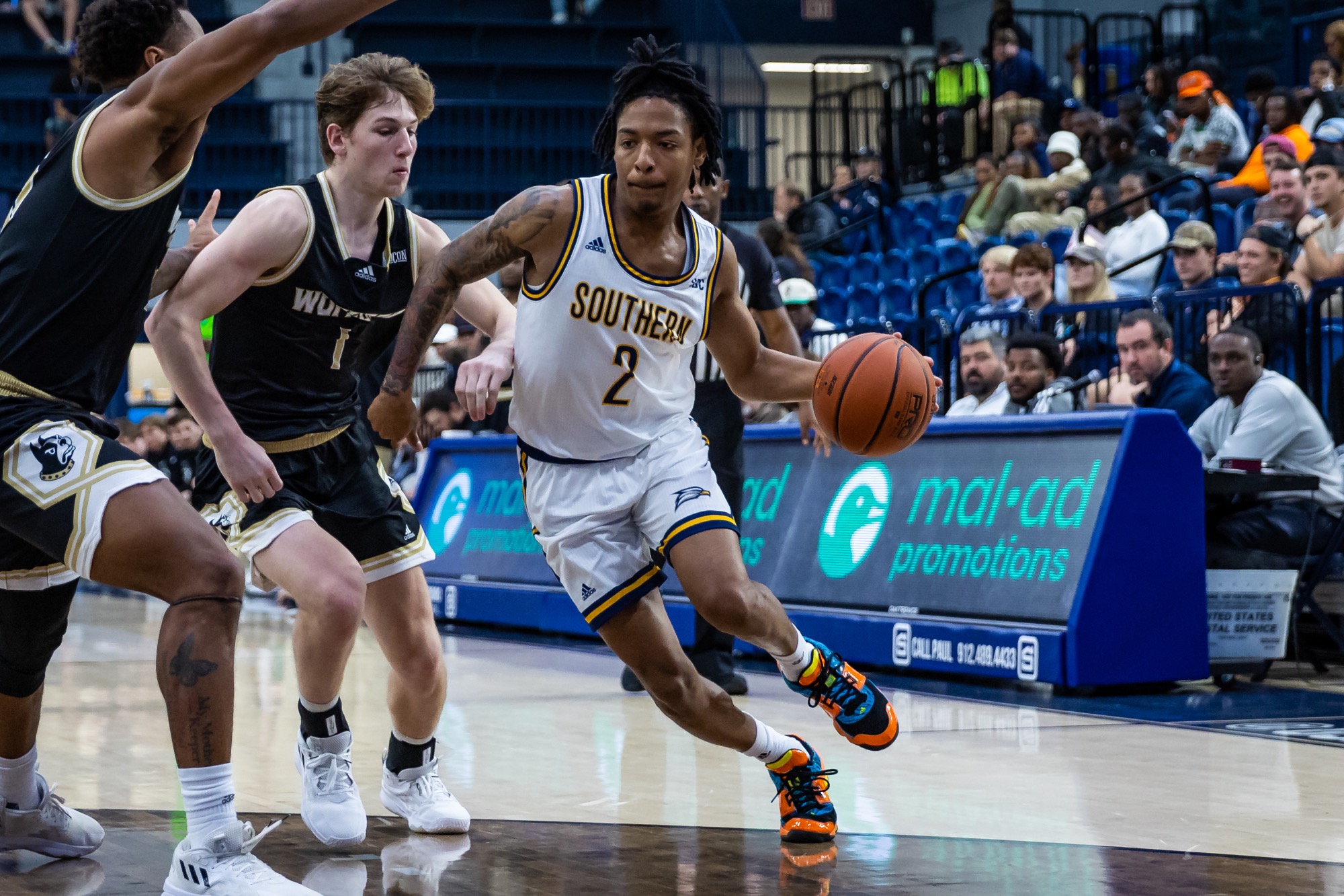 Men’s Basketball Handles Wofford 79-57 - Georgia Southern University ...