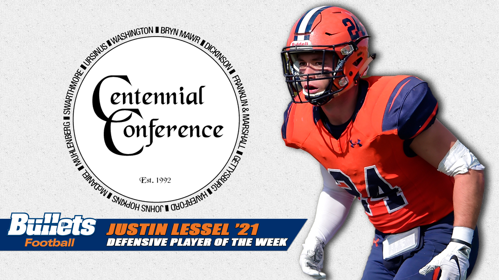 Justin Lessel - Football - Gettysburg College Athletics