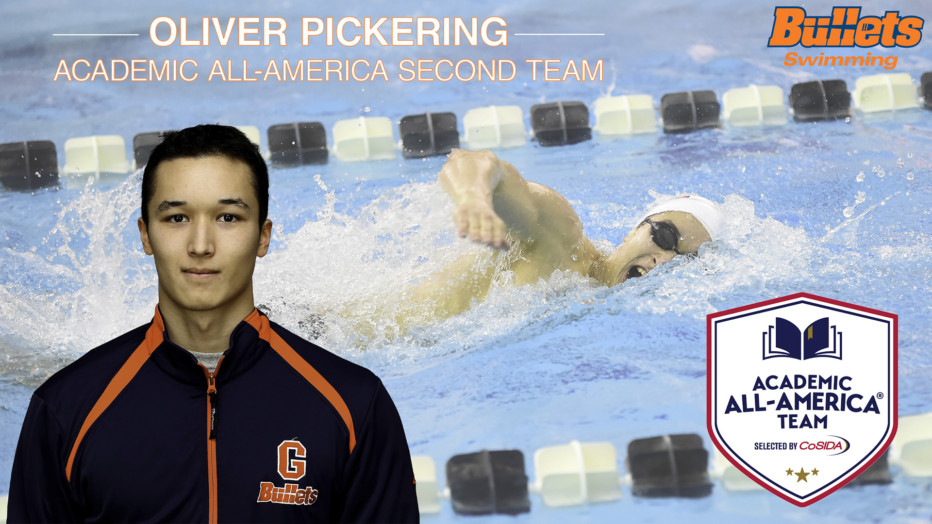 Oliver Pickering - Men's Swimming - Gettysburg College Athletics