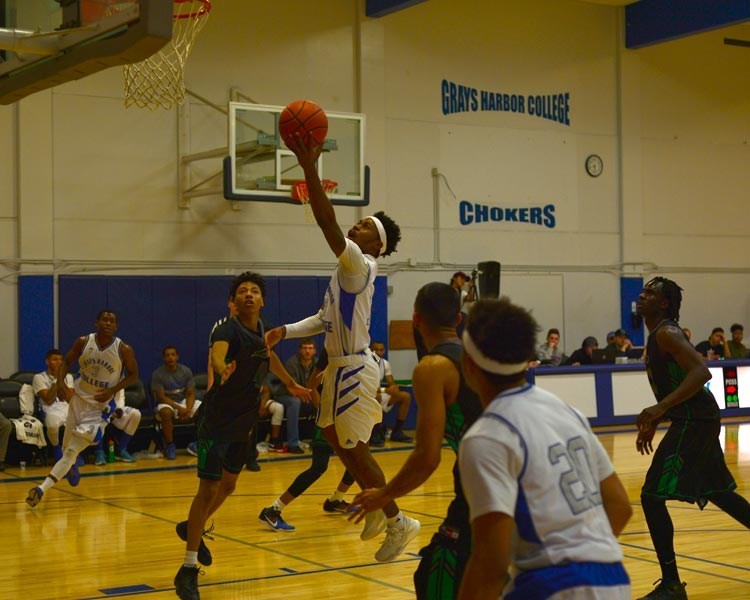 Jacob Rainey - 2016-17 - Men's Basketball - Grays Harbor College Athletics