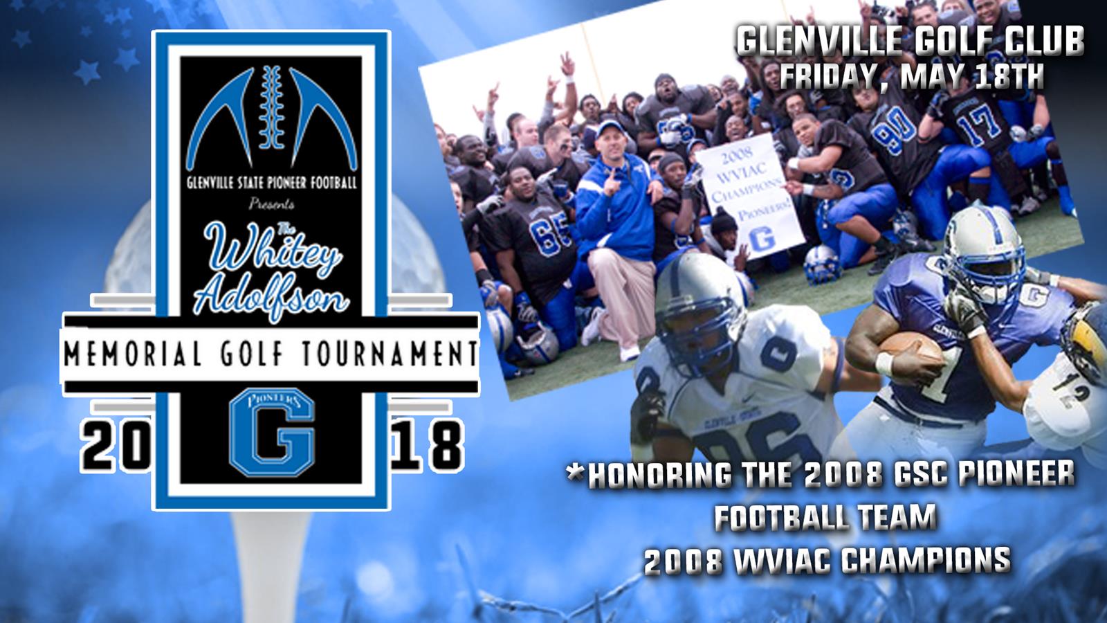 The Whitey Adolfson Memorial Golf Tournament to Honor 2008 GSC Football ...