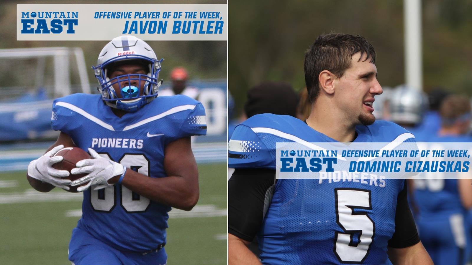 Butler and Cizauskas Earn MEC Honors - Glenville State College Athletics