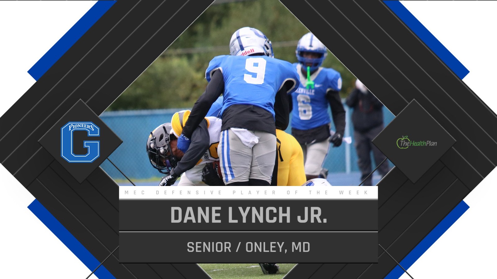 Dane Lynch Jr. Earns MEC Defensive Player of the Week - Glenville State ...