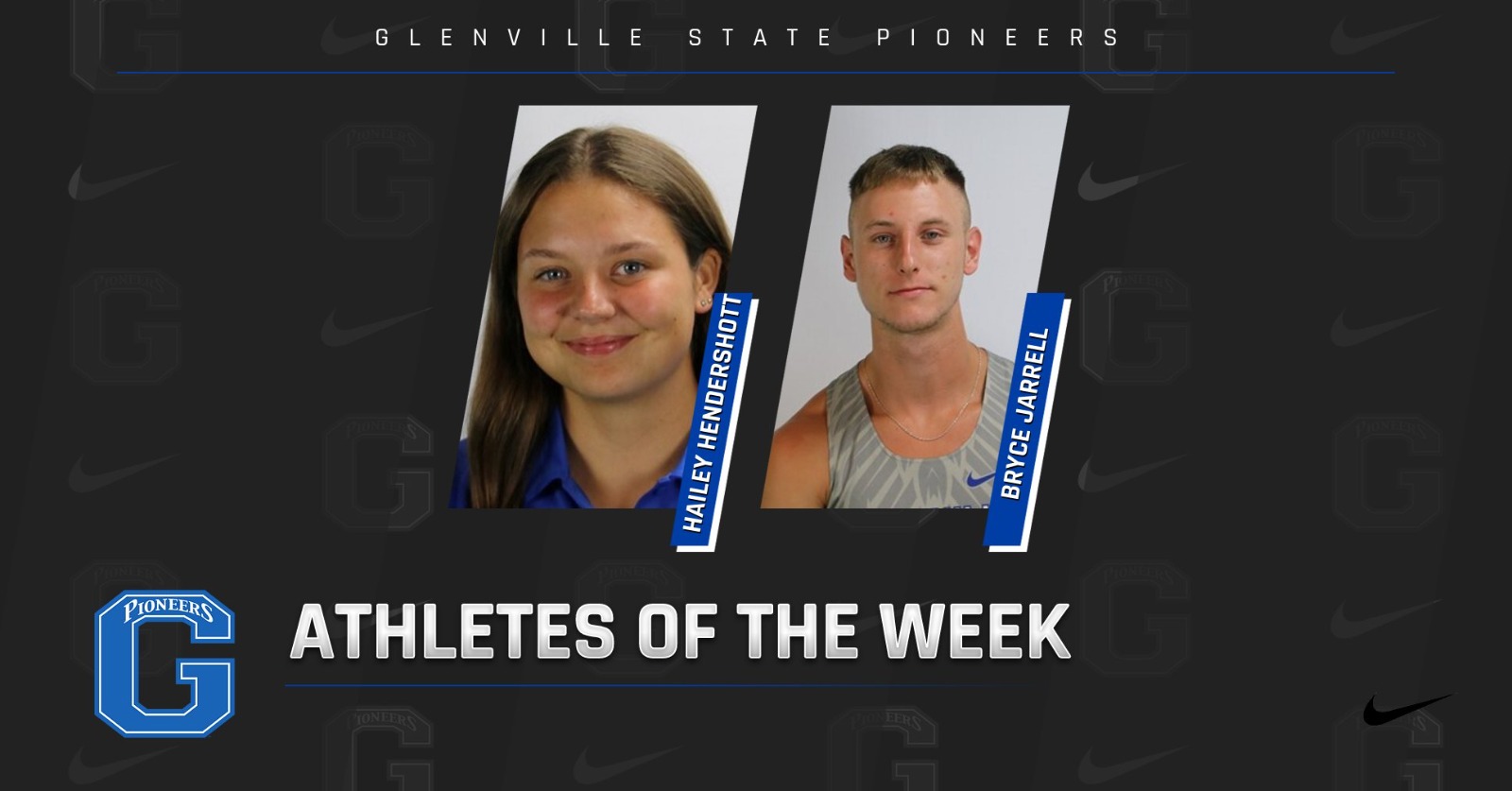 Hailey Hendershott and Bryce Jarrell Named Pioneer Athletes of the Week ...